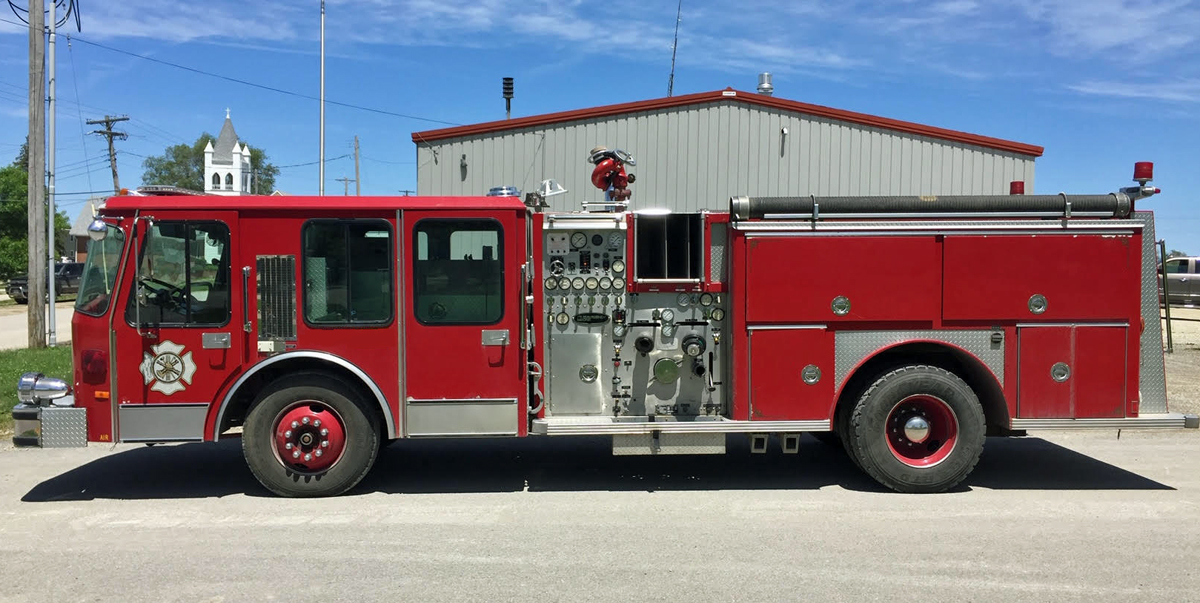 1986 E-One pumper - Adirondack Fire Equipment website