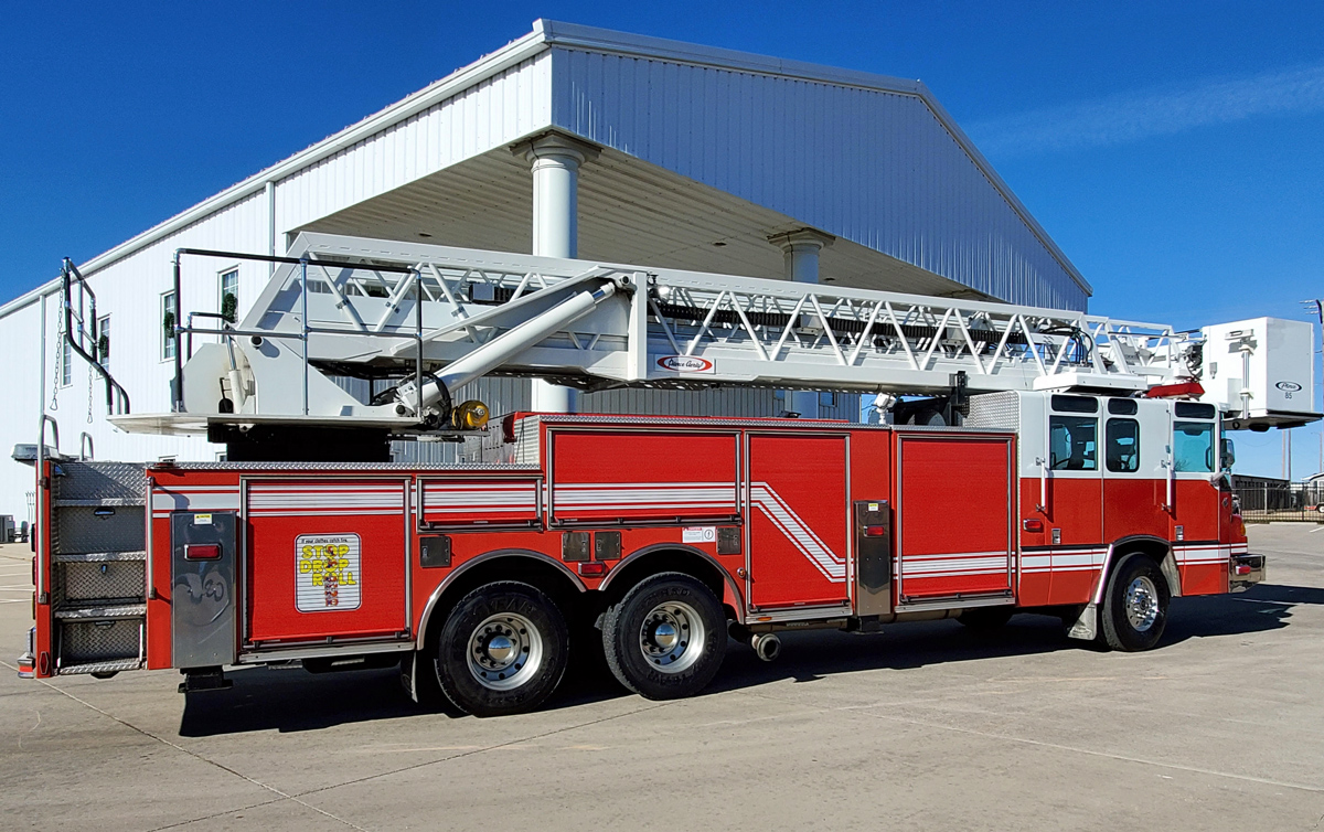 1999 Pierce 85 ft aerial platform -clean and ready ! - Adirondack Fire ...