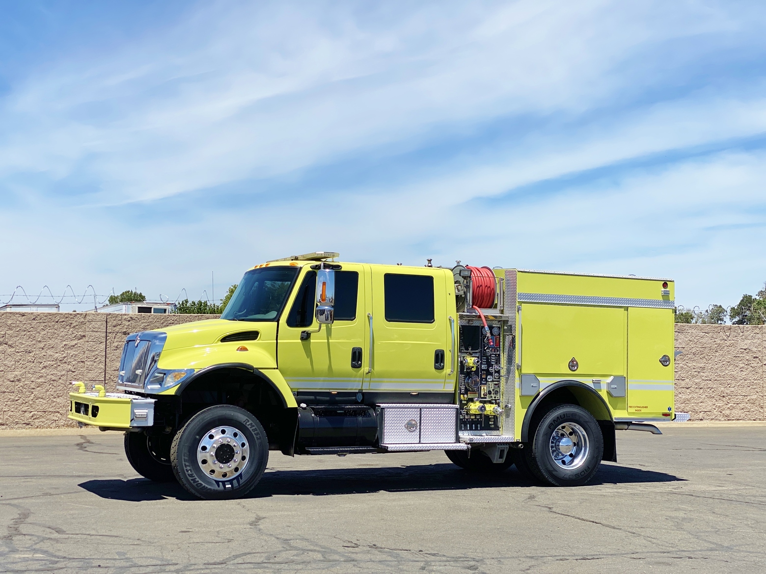 2007 International/ Pierce 4 x 4 Wildland Pumper - Adirondack Fire ...
