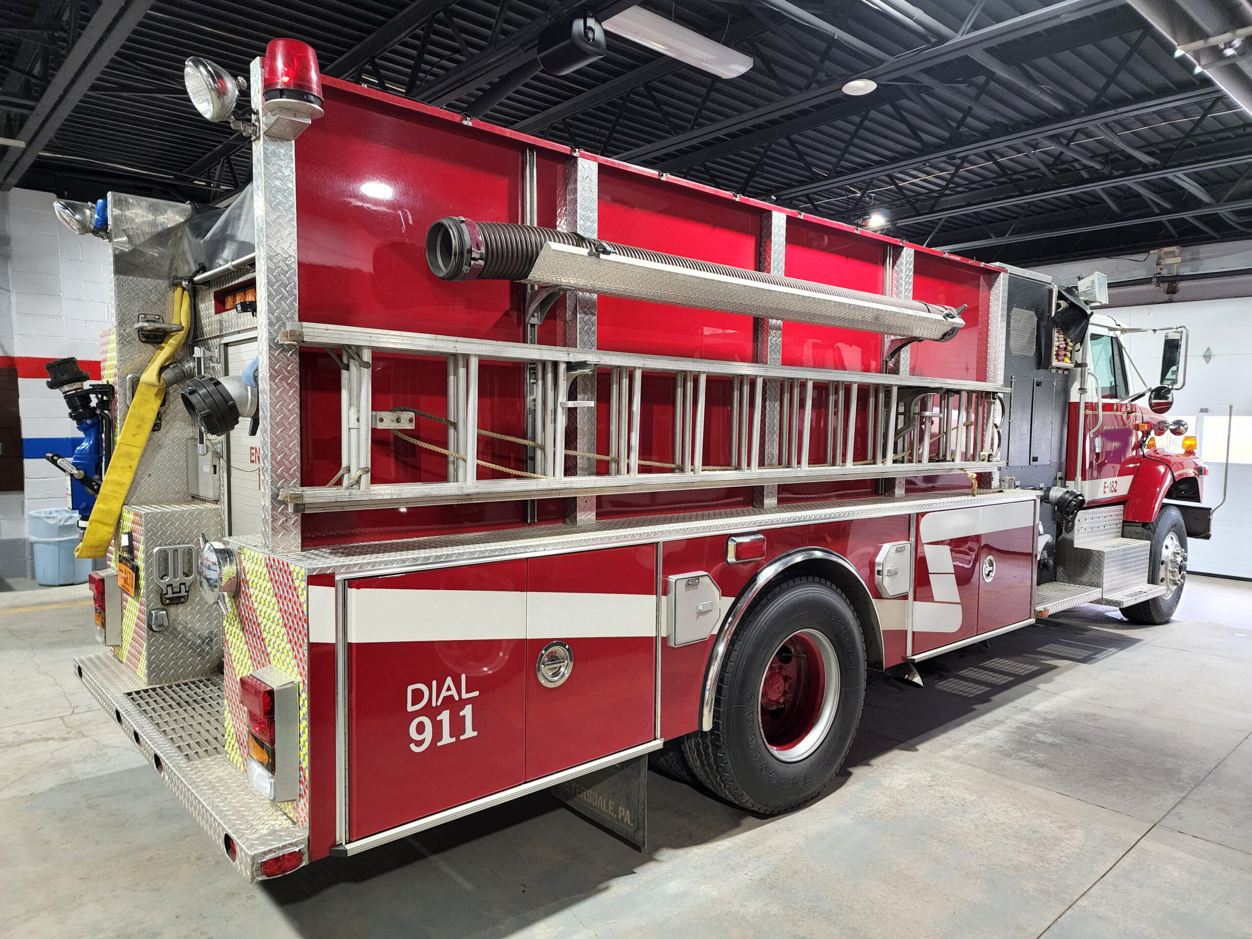2001 International / 4 Guys 1500 GPM pumper/ tanker - Adirondack Fire ...