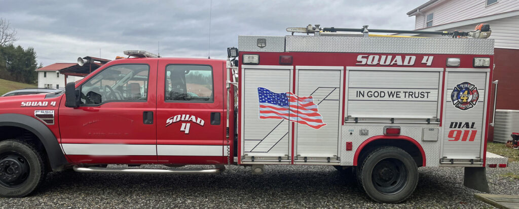 2008 Ford/ Fouts mini pumper - Adirondack Fire Equipment website
